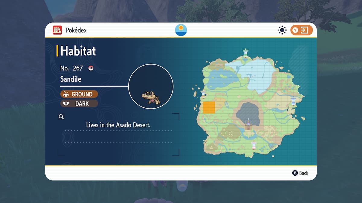 Where to find Sandile in Pokémon Scarlet and Violet - Gamepur