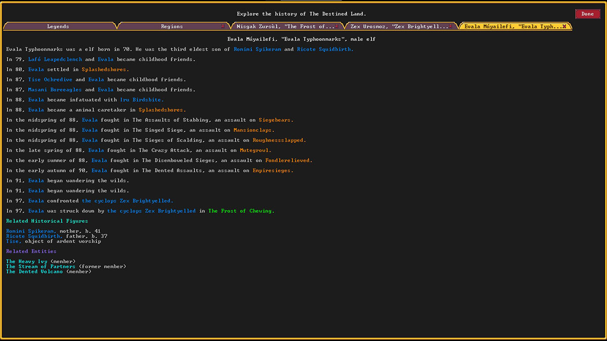 How does Legends Mode work in Dwarf Fortress? Answered - Gamepur