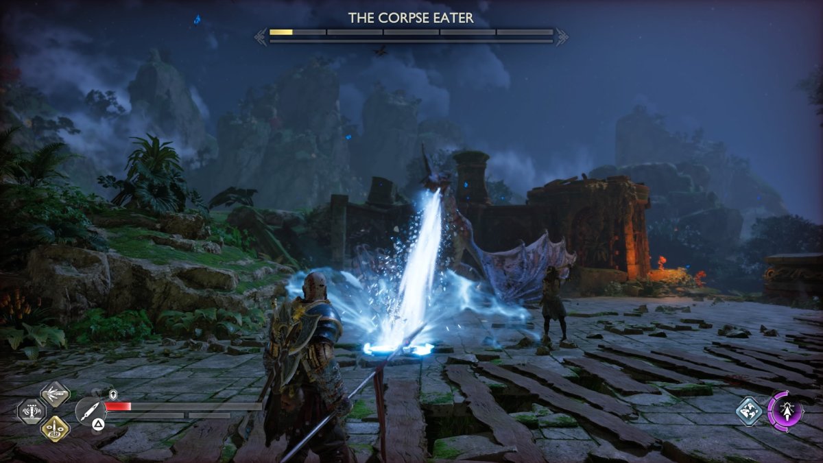 How to defeat The Corpse Eater in God of War Ragnarok - Gamepur