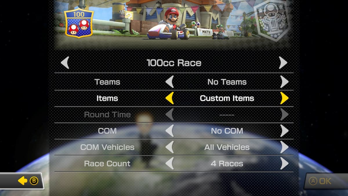 How to change custom items in Mario Kart 8 Deluxe - Gamepur