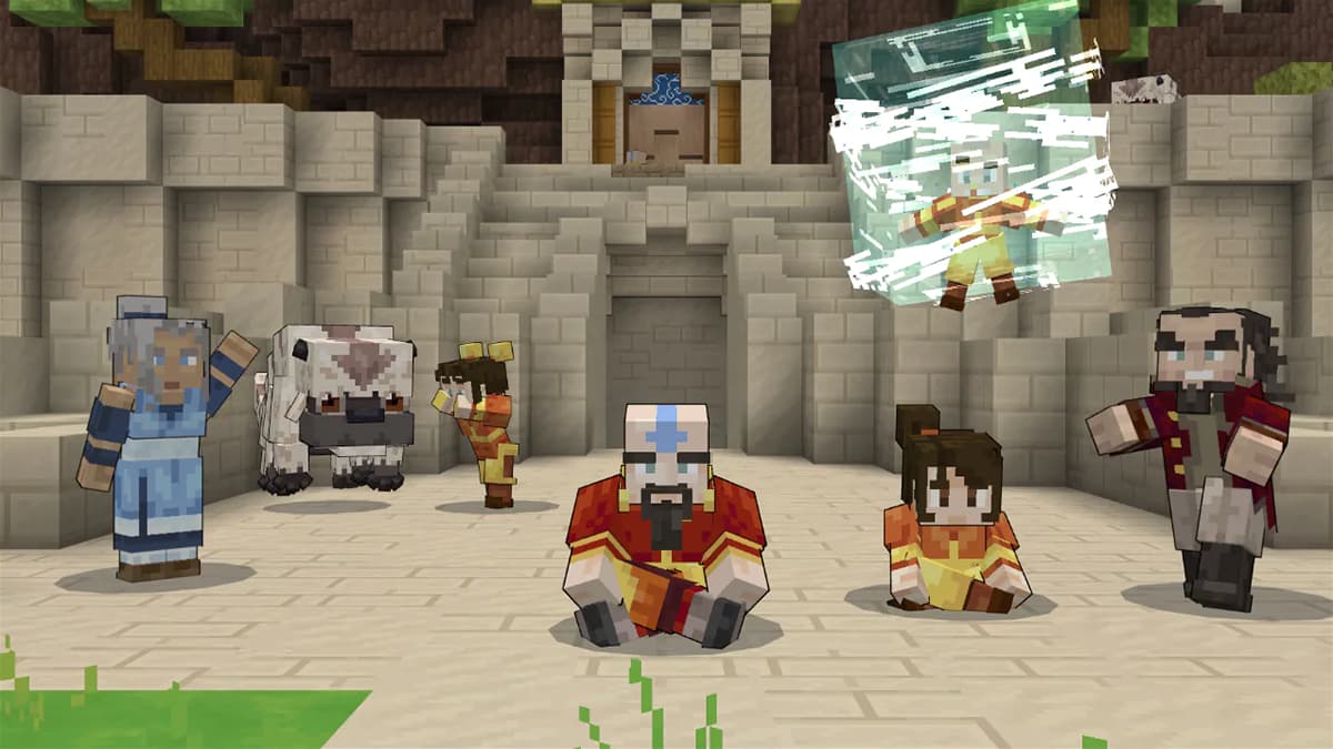 All playable character skins in the Minecraft Avatar DLC - Gamepur
