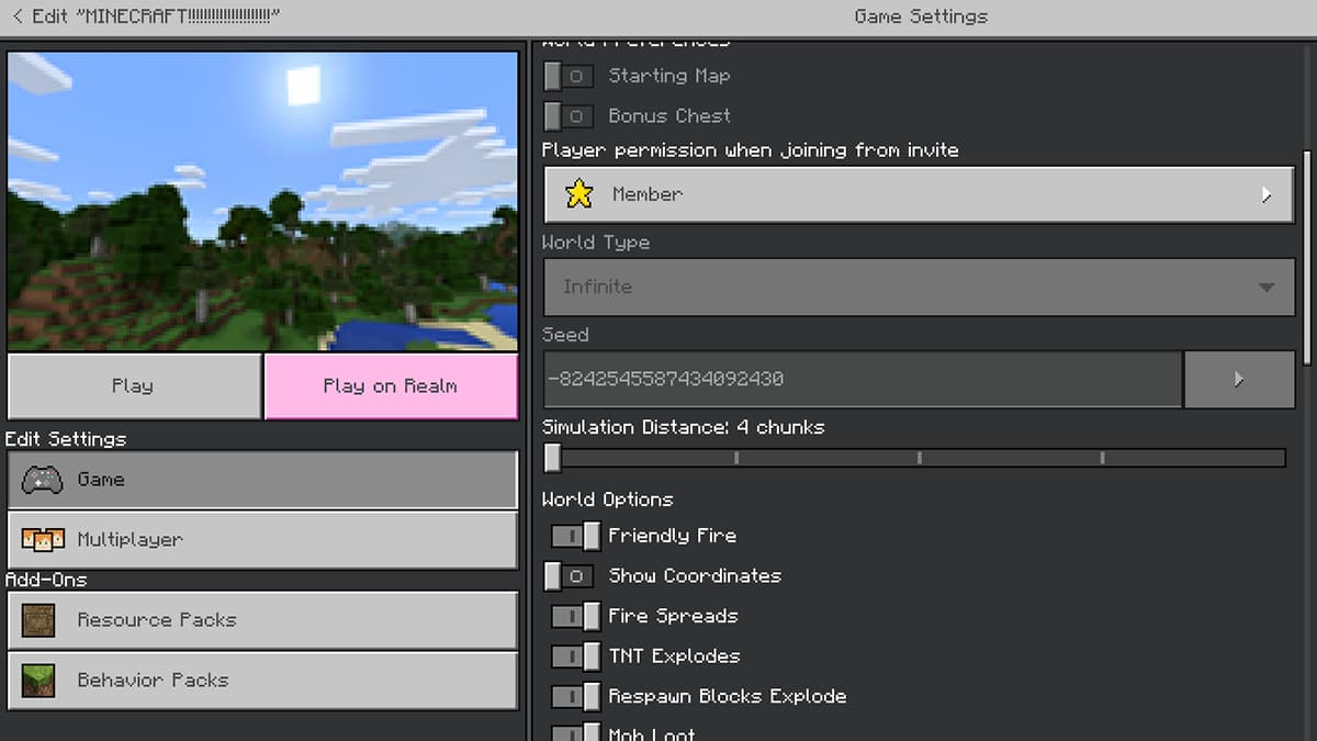 Minecraft: How To Find Your Minecraft Seed - Gamepur