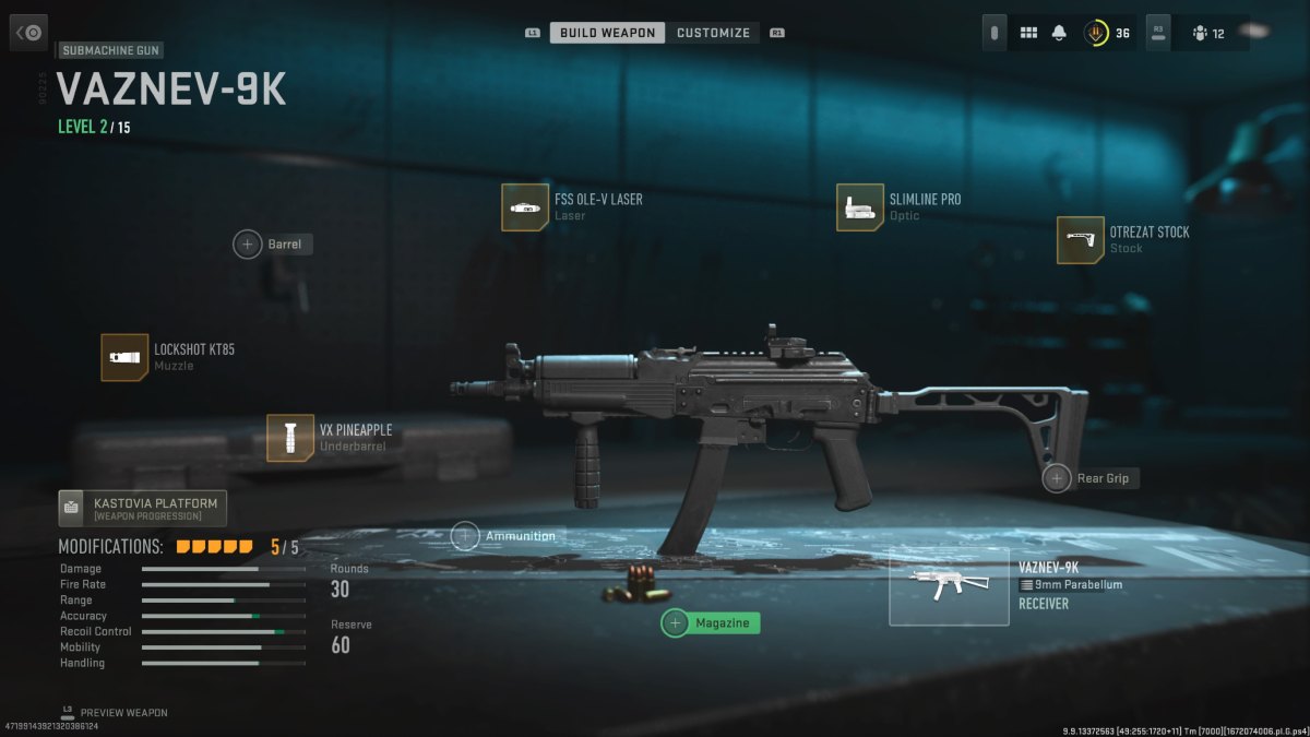 The best Vaznev 9k loadout in Call of Duty: Modern Warfare 2 - Gamepur