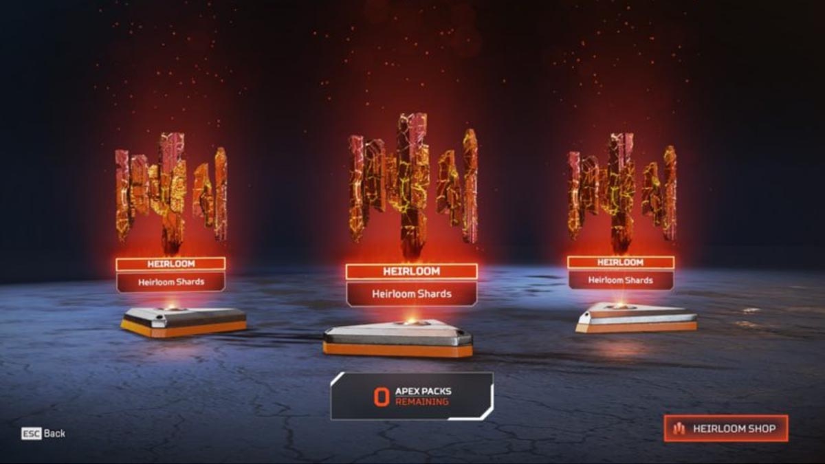 How to Get Heirloom Shards in Apex Legends - Gamepur