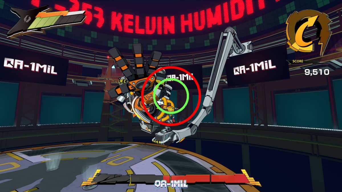 How to defeat the QA-1MIL boss in Hi-Fi Rush - Gamepur