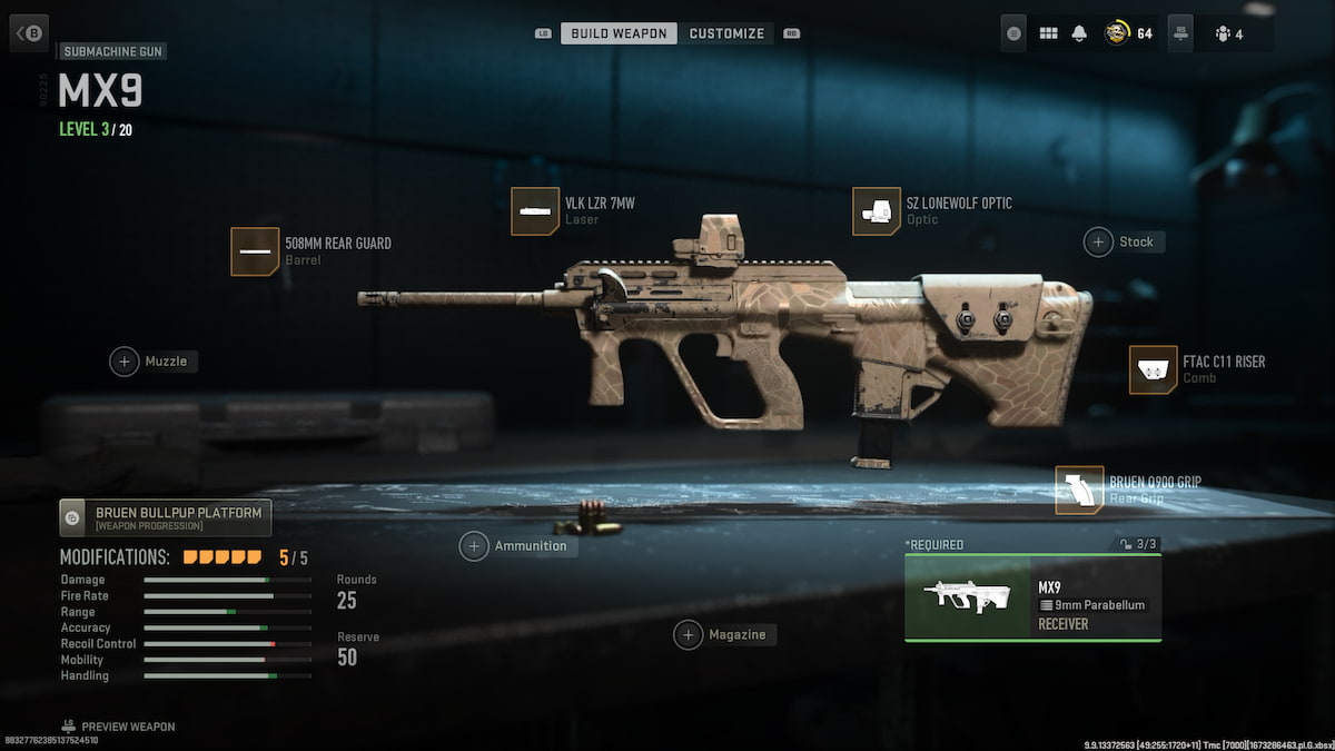 The best MX9 loadout for Call of Duty: Modern Warfare 2 and Warzone 2.0 ...