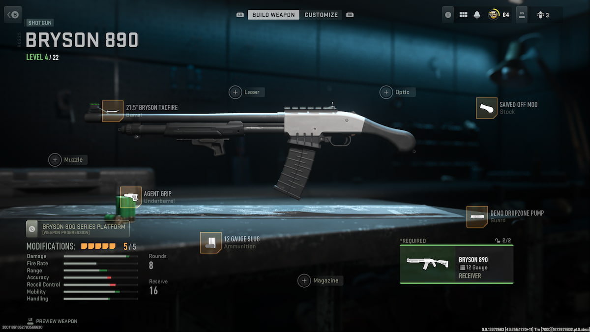 The best Bryson 890 loadout in Call of Duty: Modern Warfare 2 and ...