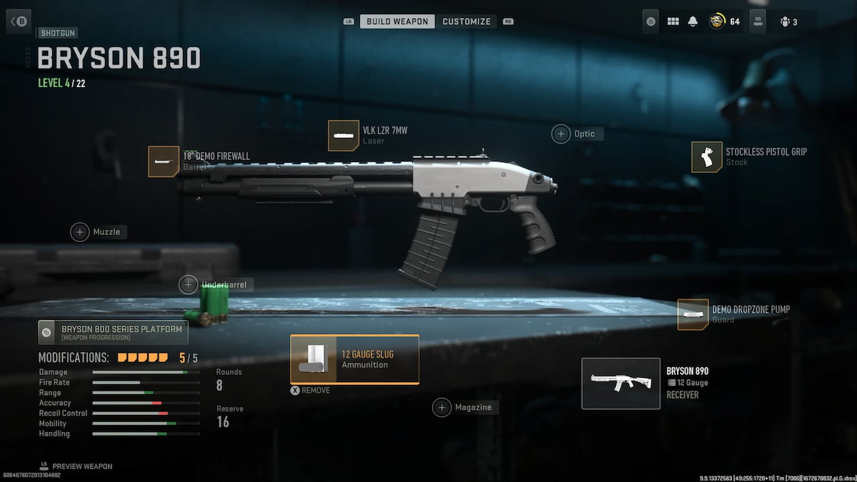 The best Bryson 890 loadout in Call of Duty: Modern Warfare 2 and ...