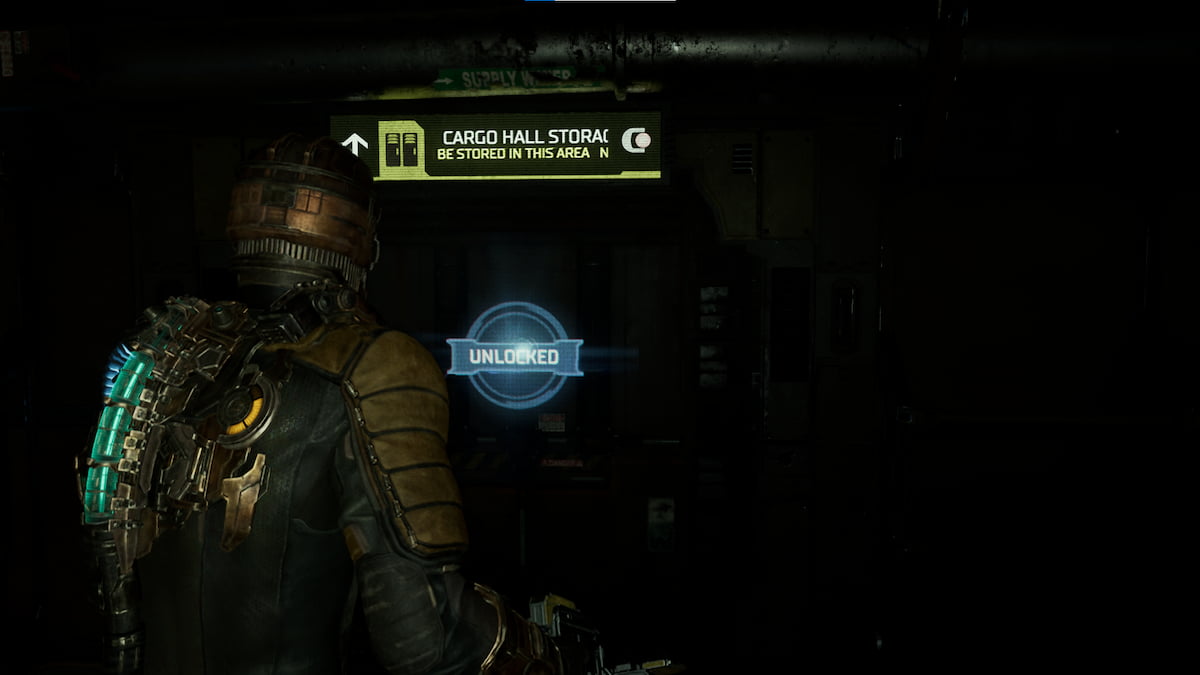 How to unlock the Cargo Hall Storage room in the Dead Space remake ...