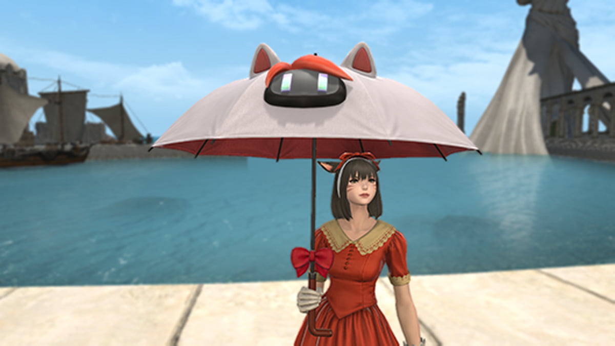 How to get the Felicitous Furball Umbrella in Final Fantasy XIV - Gamepur
