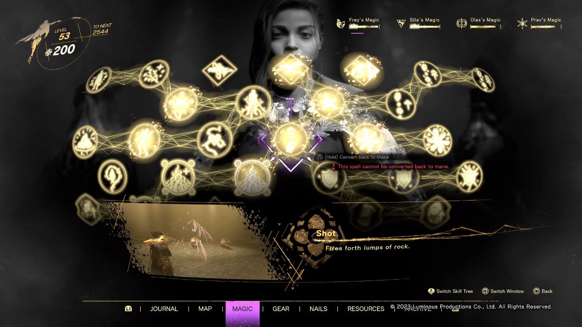 All magic types in Forspoken and how to use them - Gamepur