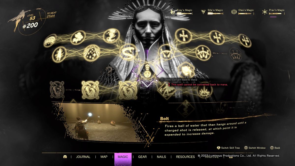 All magic types in Forspoken and how to use them - Gamepur