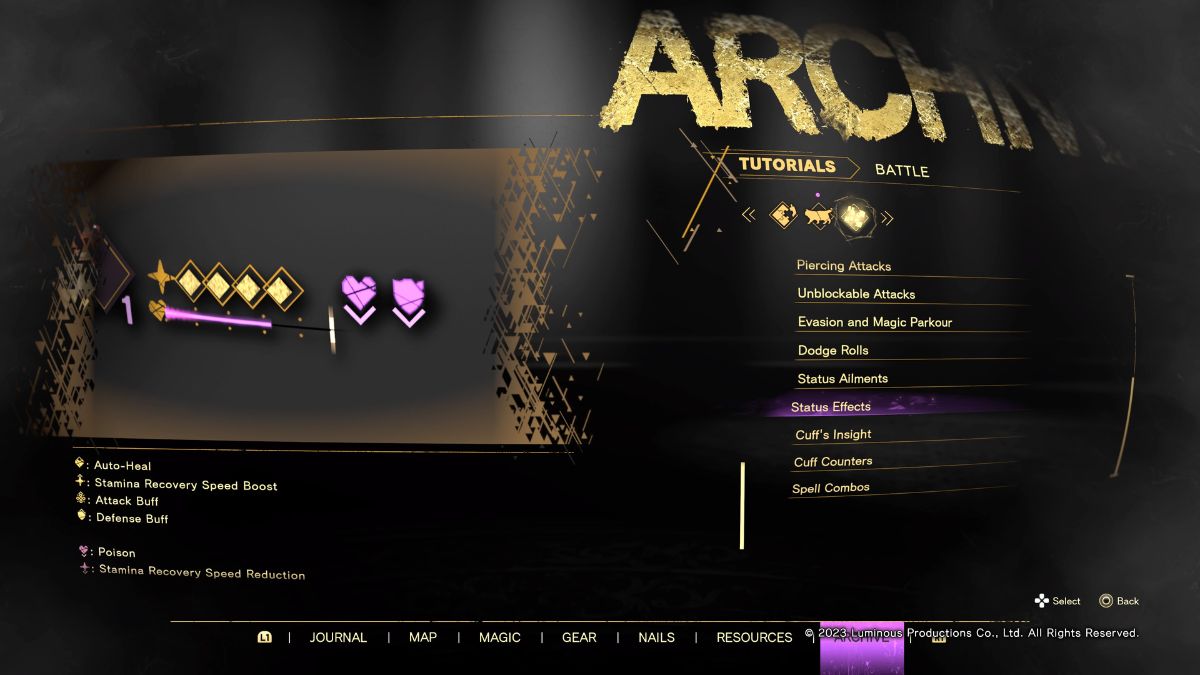 All buffs and debuffs in Forspoken and how they work - Gamepur