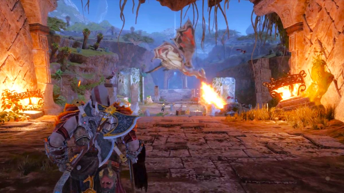 How to complete The Burning Skies in God of War Ragnarok - Gamepur