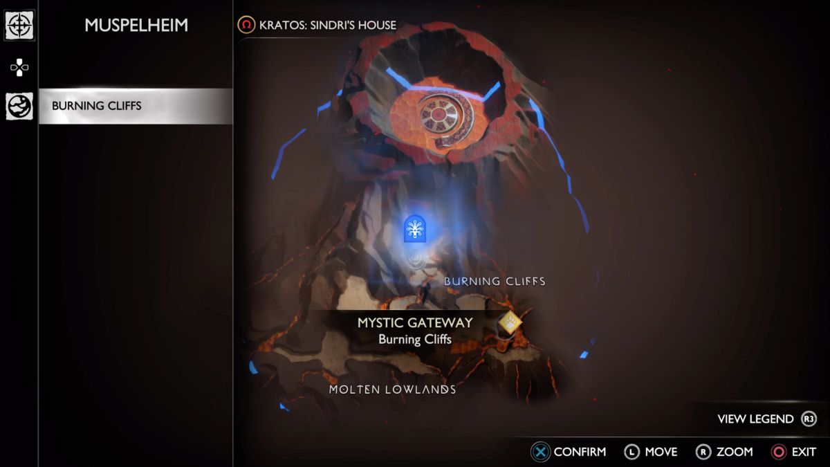 How to get to the undiscovered location in Muspelheim in God of War ...