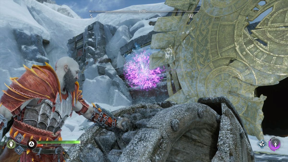 How to complete the Tyr shield puzzle at The Lost Treasury in God of ...