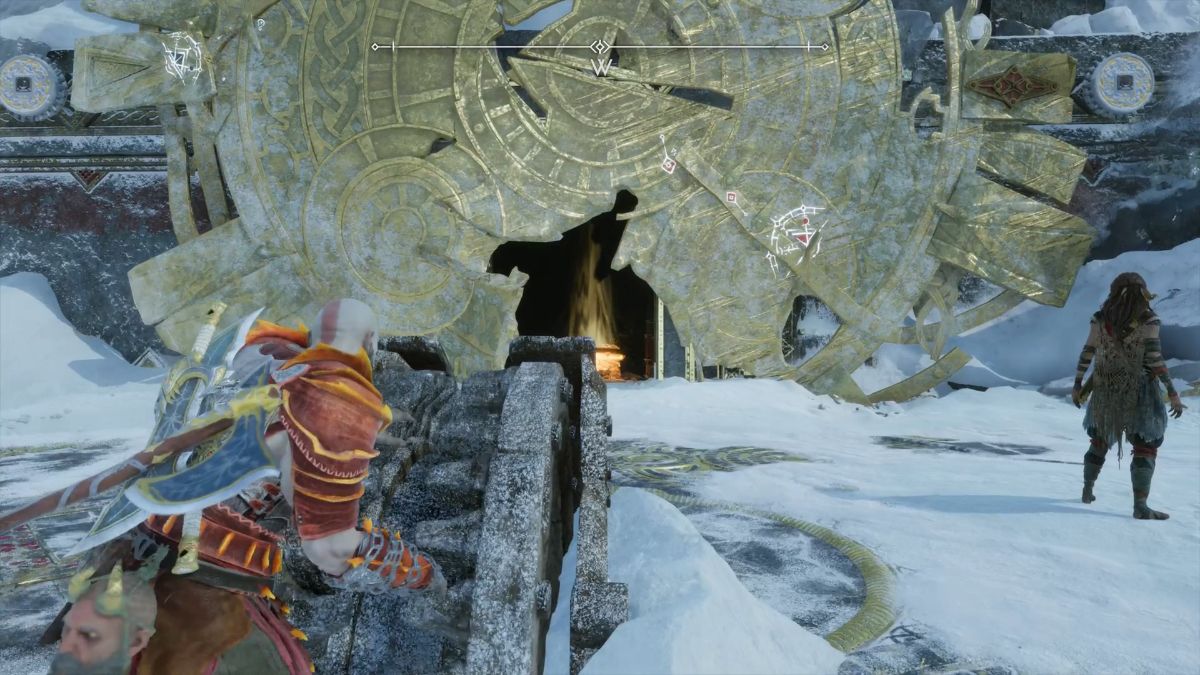 How to complete the Tyr shield puzzle at The Lost Treasury in God of ...