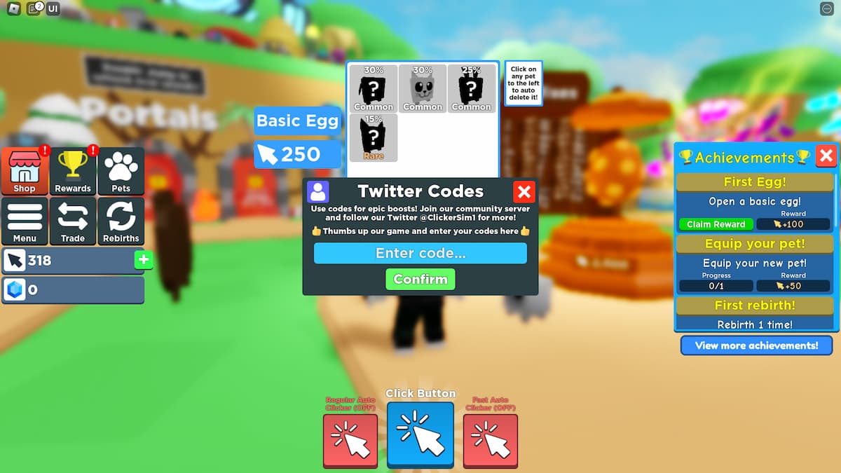 Roblox Clicker Simulator codes - Gamepur