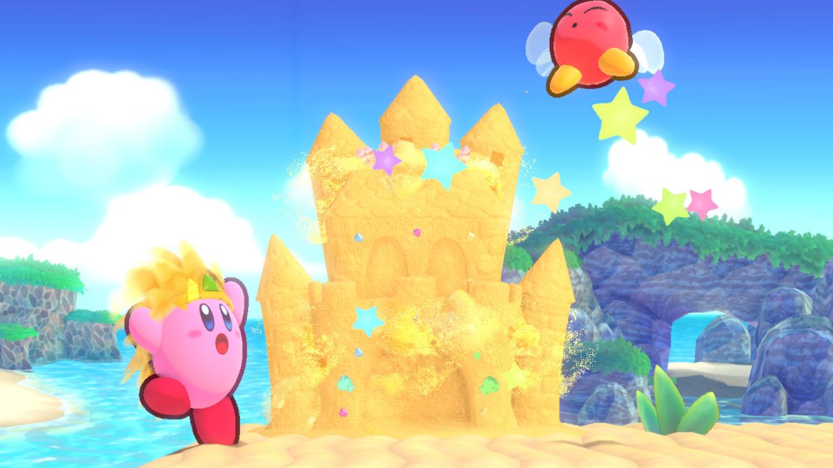 Kirby gets grainy with the new Sand ability in Kirby’s Return to ...