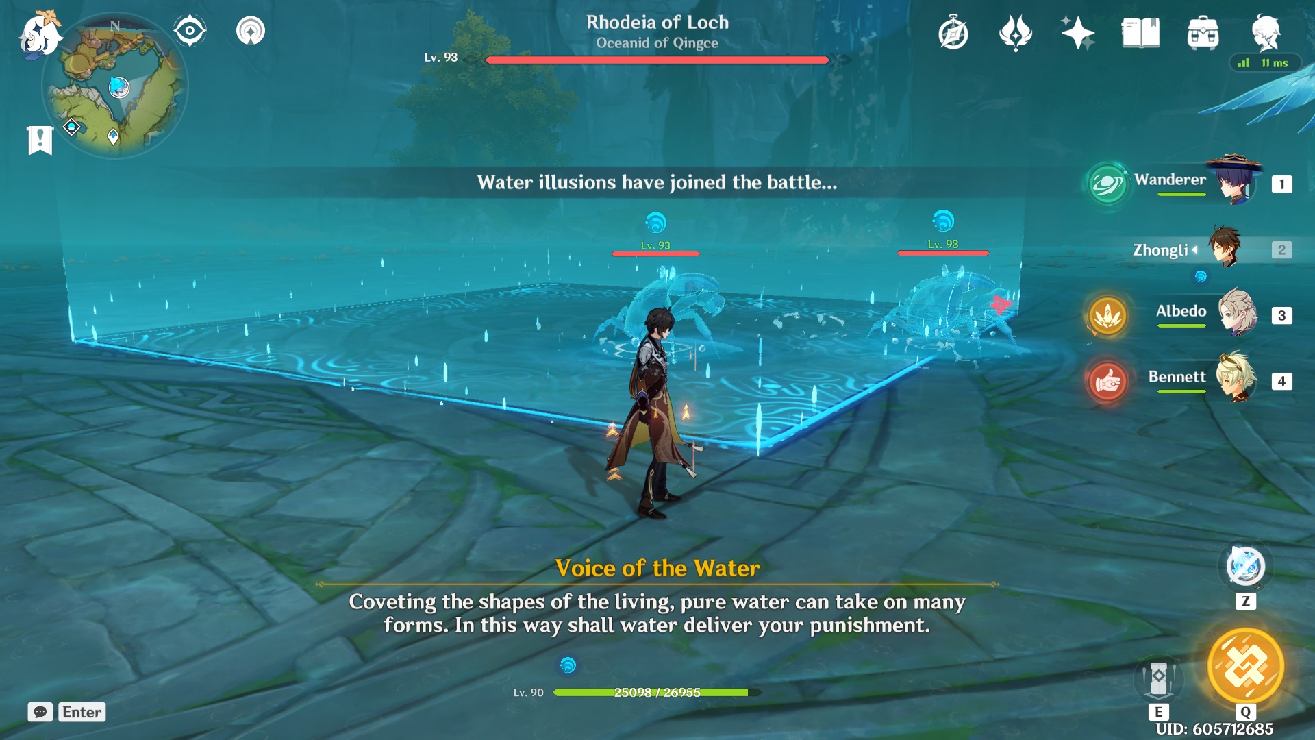 How to find and defeat the Oceanid in Genshin Impact - Gamepur