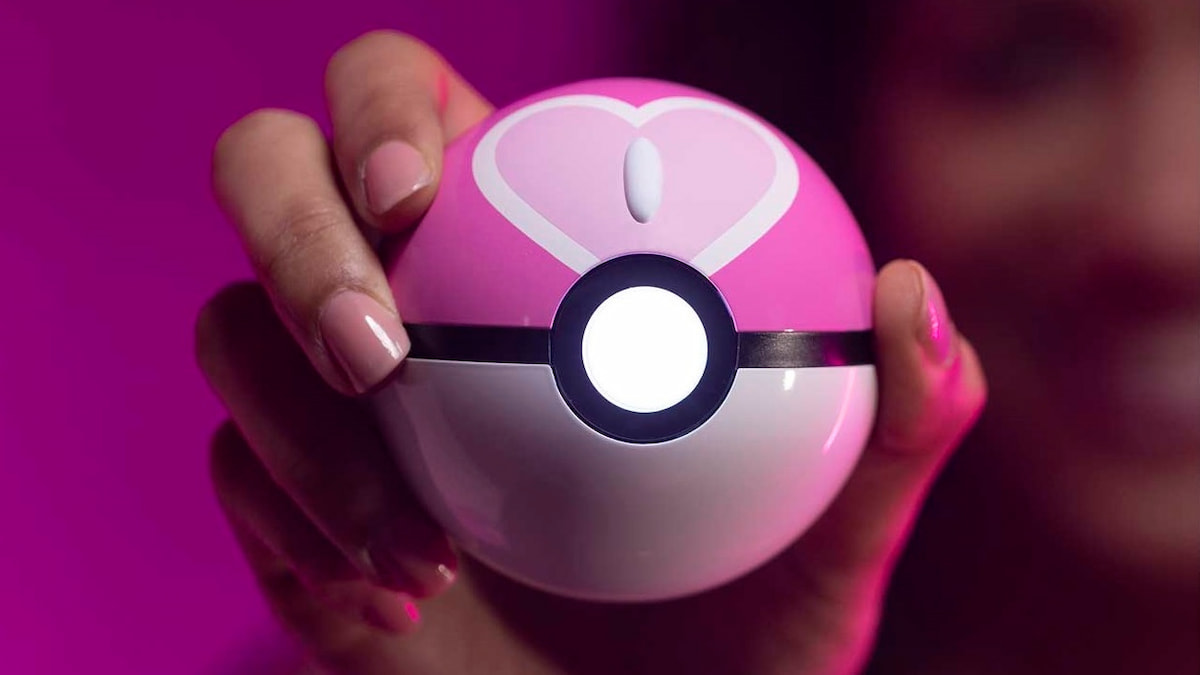 Pokémon’s Poké Ball replica merch line has added the pretty-in-pink ...