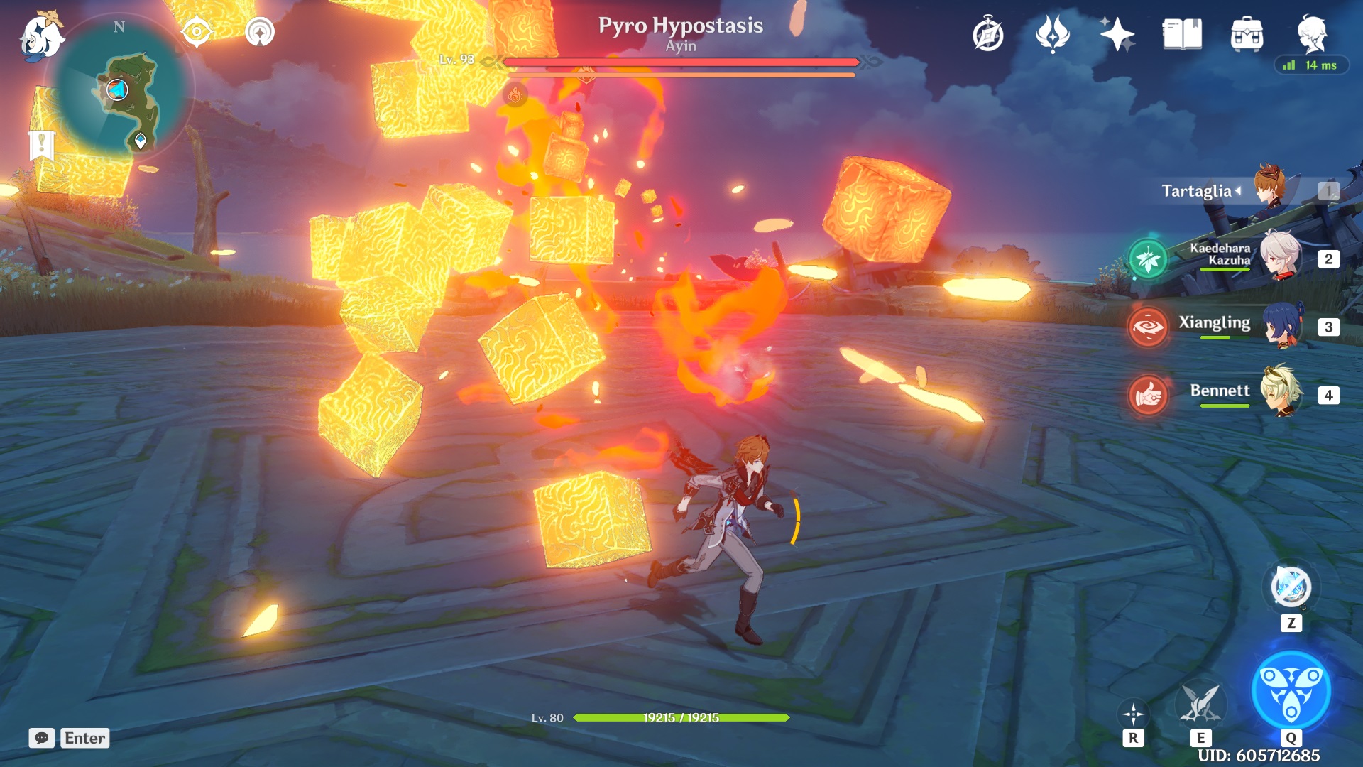How to find and defeat the Pyro Hypostasis in Genshin Impact - Gamepur