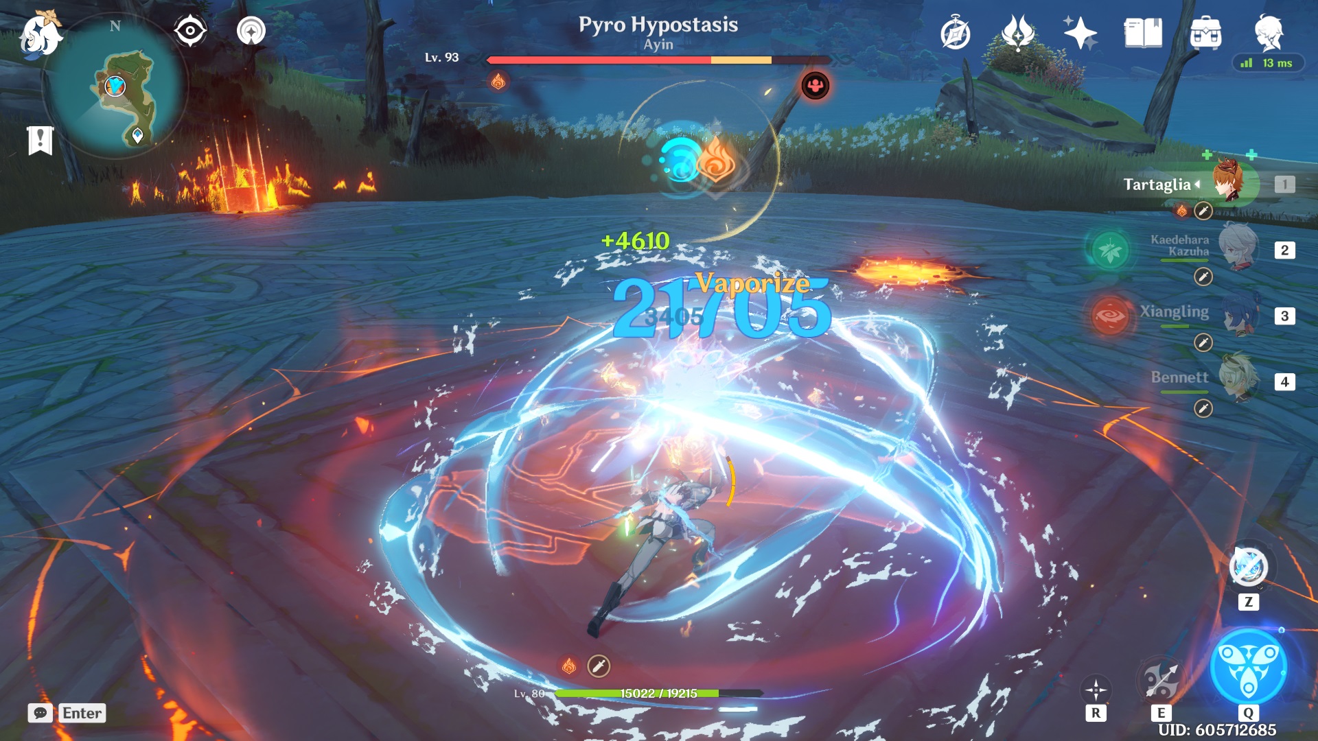 How to find and defeat the Pyro Hypostasis in Genshin Impact - Gamepur