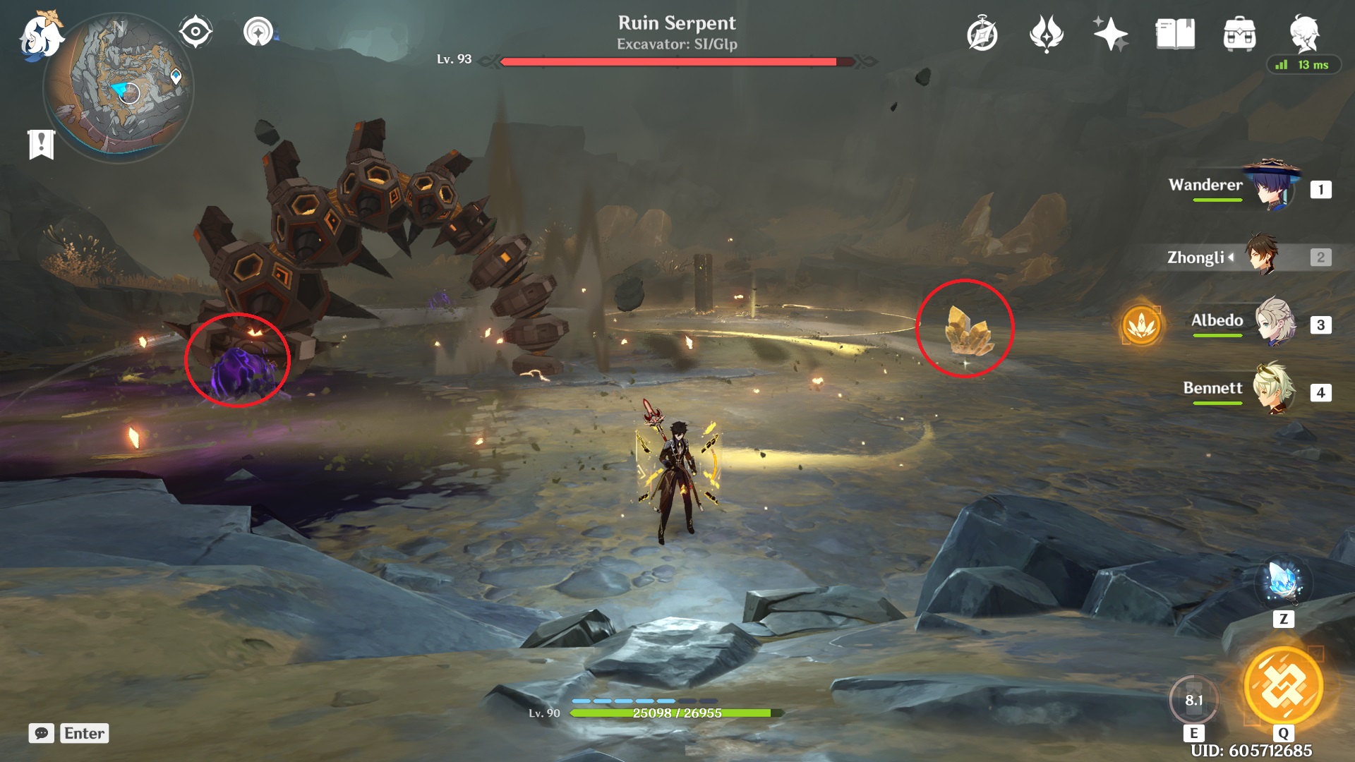 How to find and defeat the Ruin Serpent in Genshin Impact - Gamepur