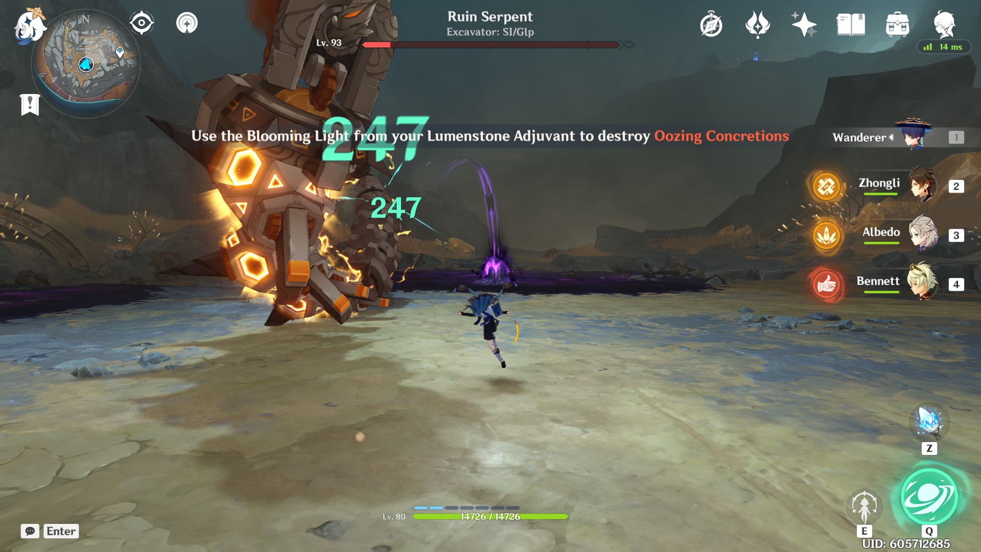 How to find and defeat the Ruin Serpent in Genshin Impact - Gamepur