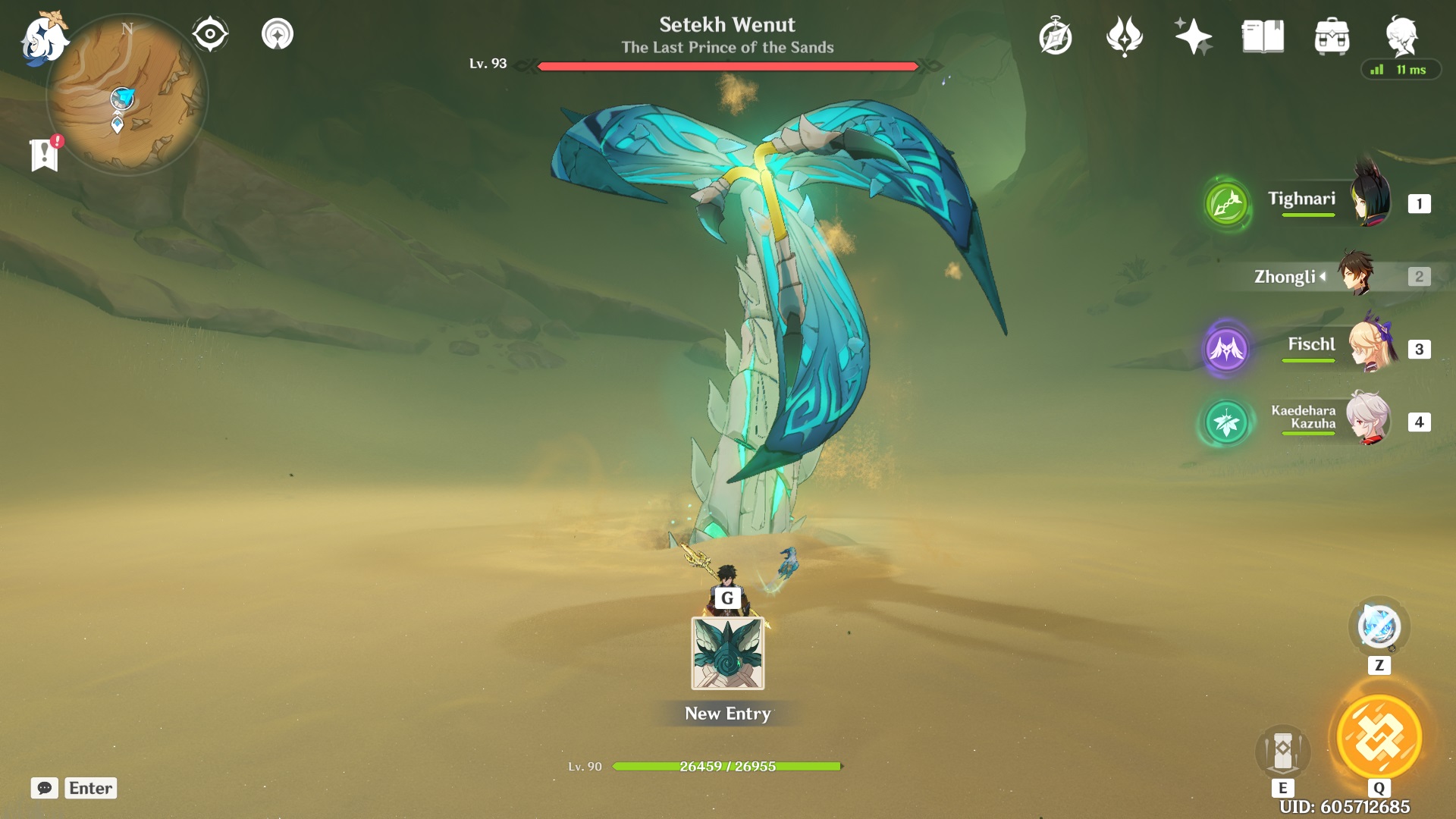 How to find and defeat Setekh Wenut in Genshin Impact - Gamepur