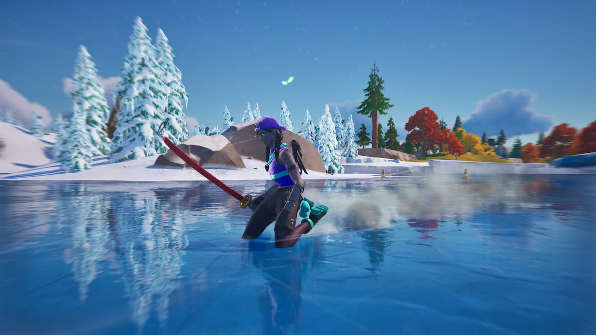 How to slide for 30 meters continuously on ice in Fortnite Chapter 4 ...