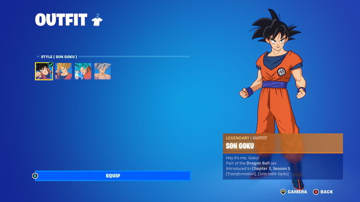 All Dragon Ball Z skins in Fortnite - Gamepur