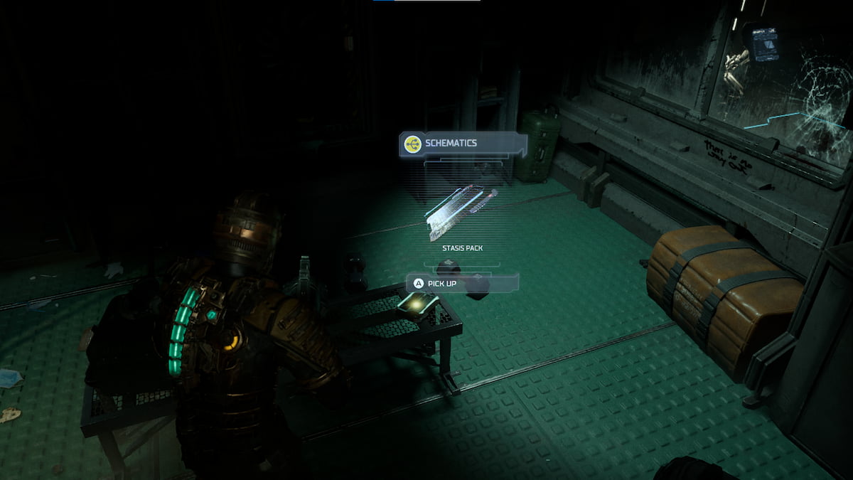 Where to find the Stasis Pack schematics in the Dead Space remake - Gamepur