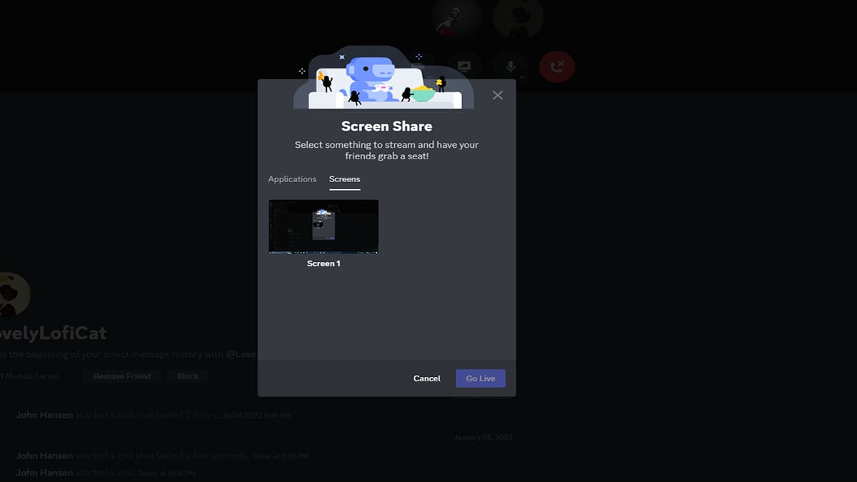 How to share your screen on Discord - Gamepur