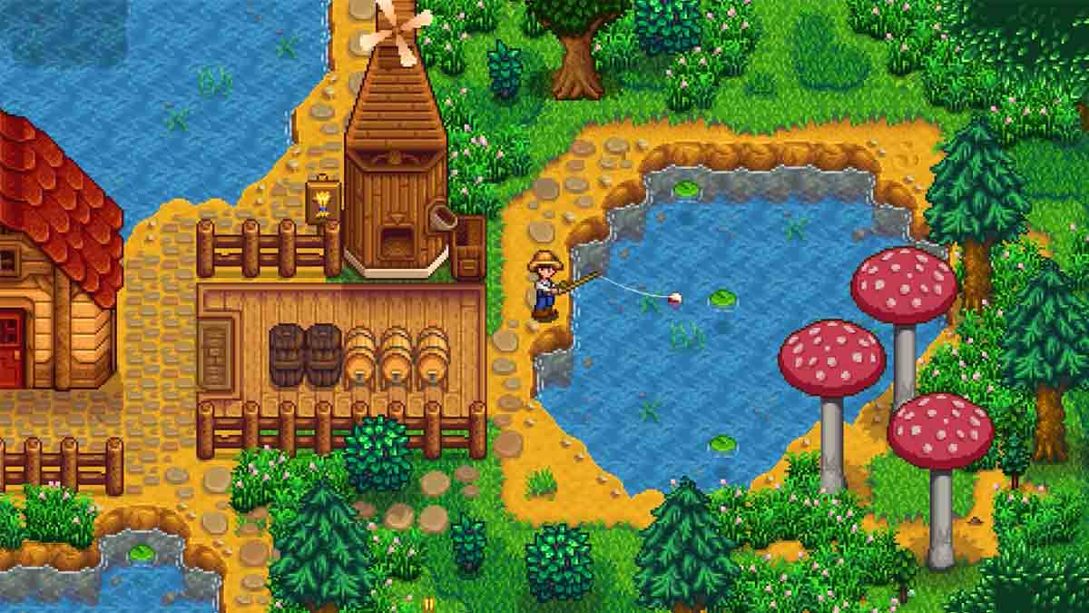 Where to catch Perch in Stardew Valley - Gamepur