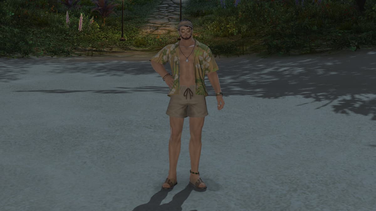 How to get the Isle Vacationer's glamour set in Final Fantasy XIV - Gamepur
