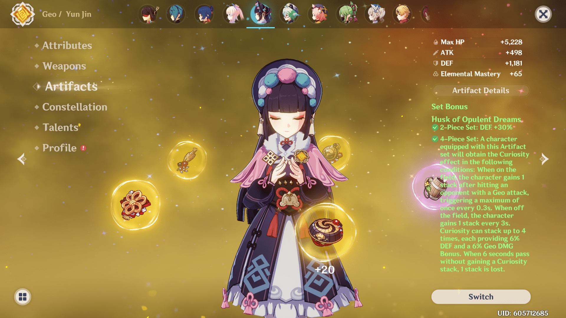 The best Yun Jin build in Genshin Impact - Gamepur