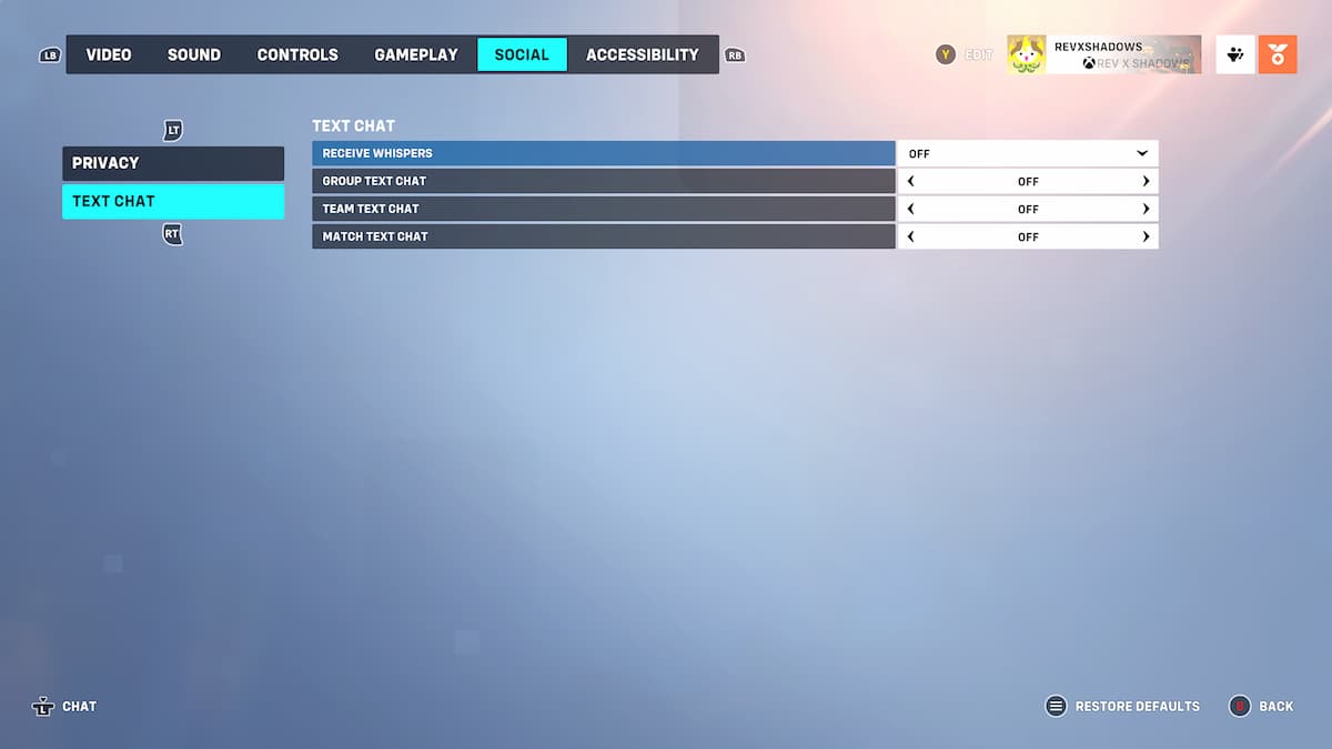 How to turn off text chat in Overwatch 2 - Gamepur