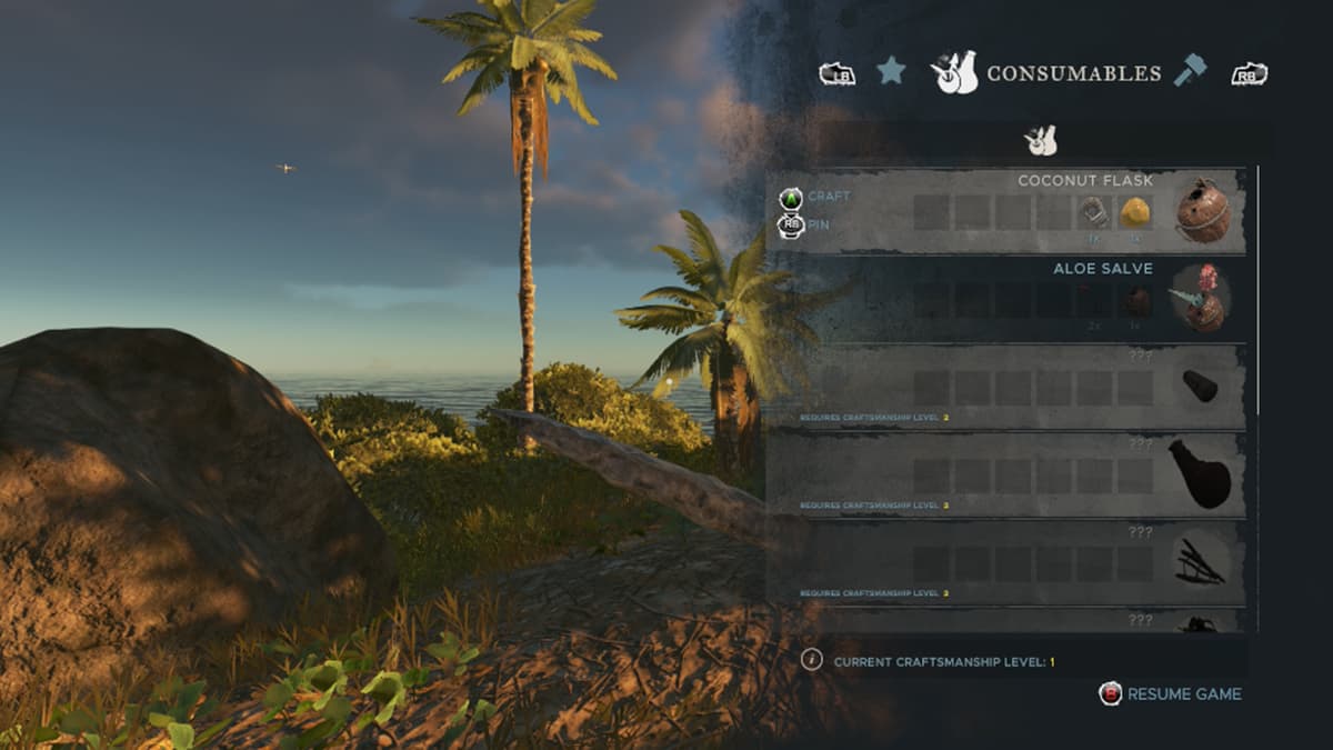 How to fill a Coconut Flask in Stranded Deep - Gamepur