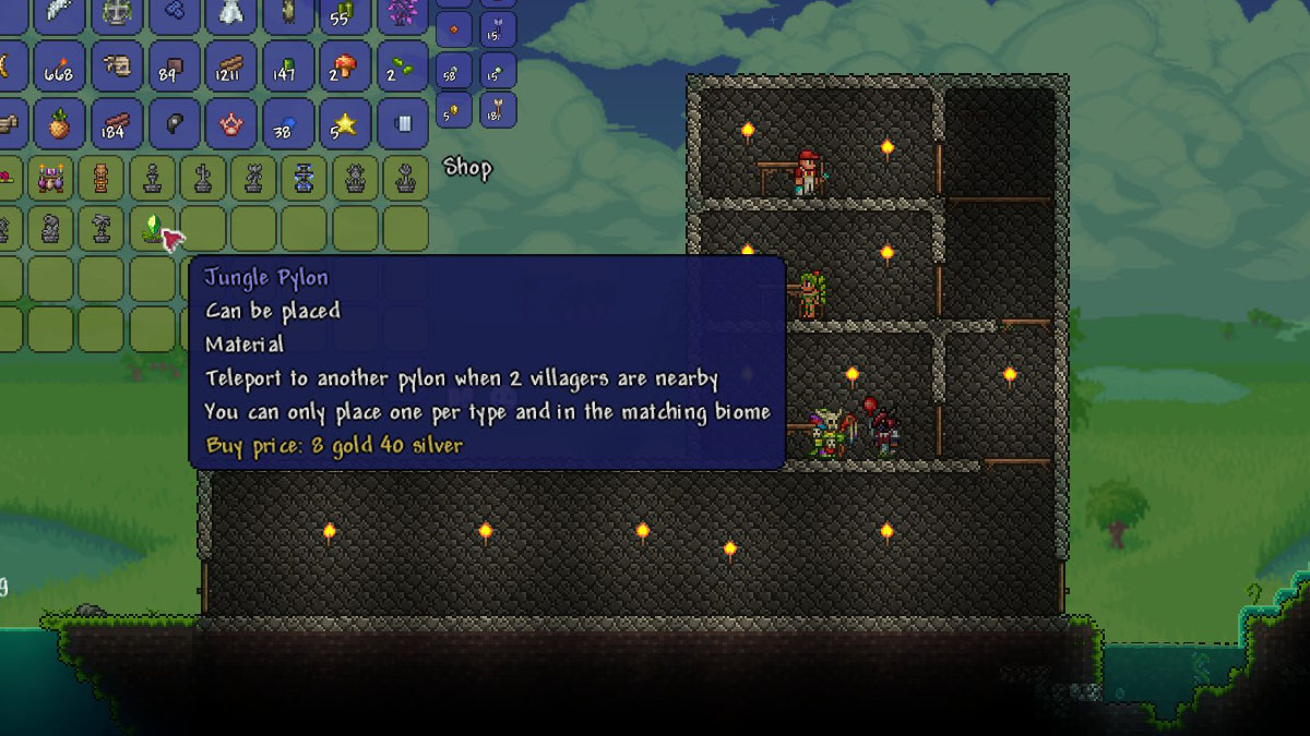 How to get Pylons in Terraria - Gamepur