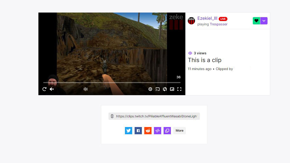 How to create a clip on Twitch - Gamepur