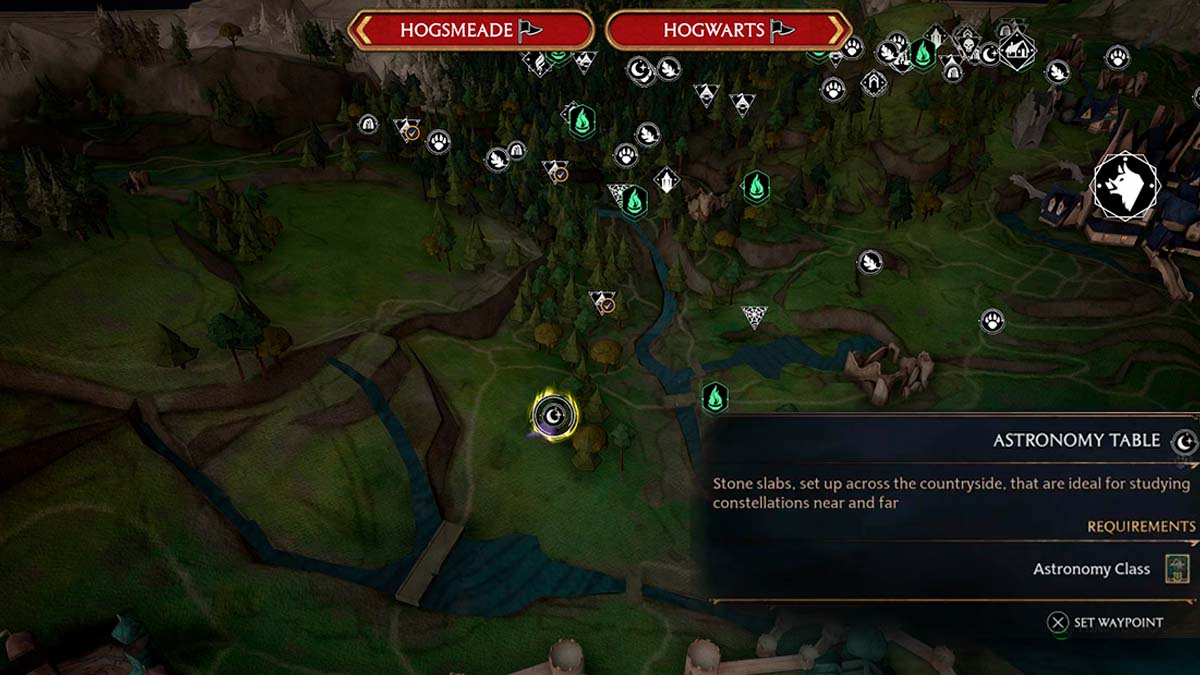 All astronomy table locations in Hogwarts Legacy - Gamepur