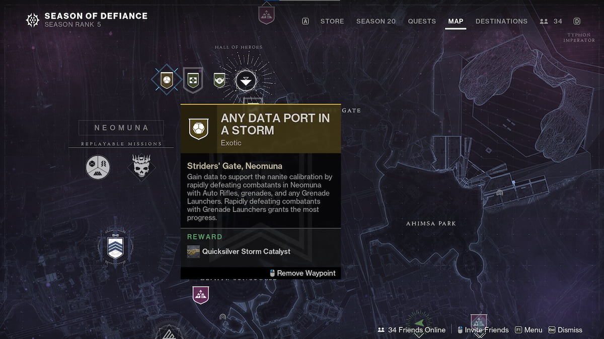 How to complete Any Port in a Data Storm in Destiny 2 - Gamepur