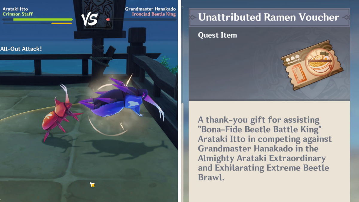 How to get the Unattributed Ramen Voucher in Genshin Impact - Gamepur