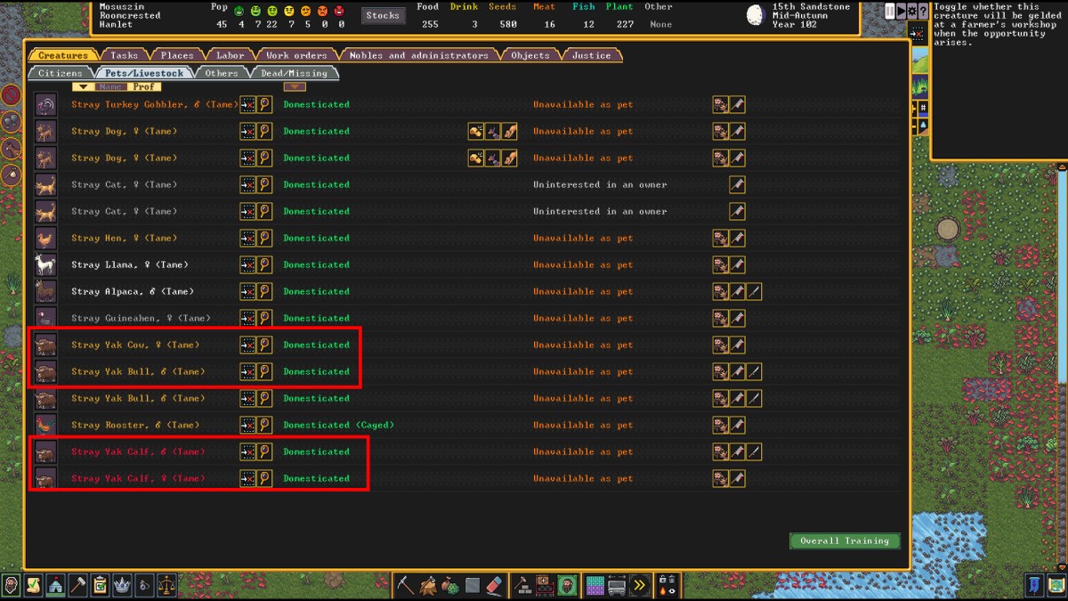How animal husbandry and gelding works in Dwarf Fortress - Gamepur