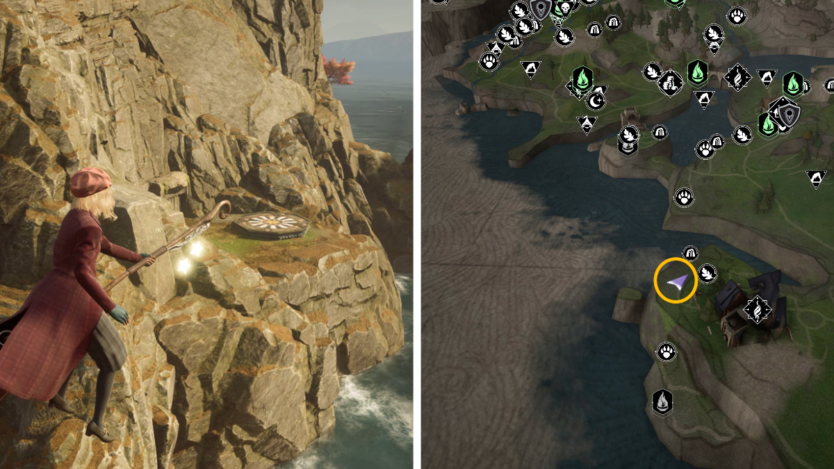 All landing platform locations in Hogwarts Legacy - Gamepur