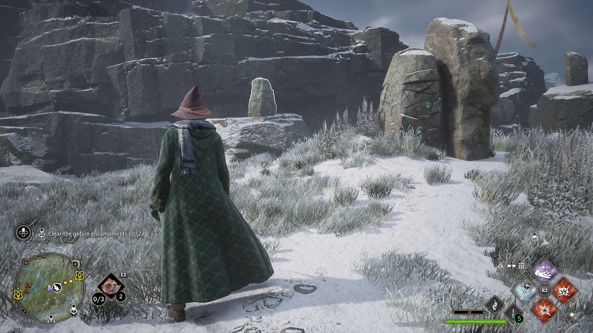 How to solve the Upper Hogsfield Merlin Trial in Hogwarts Legacy - Gamepur