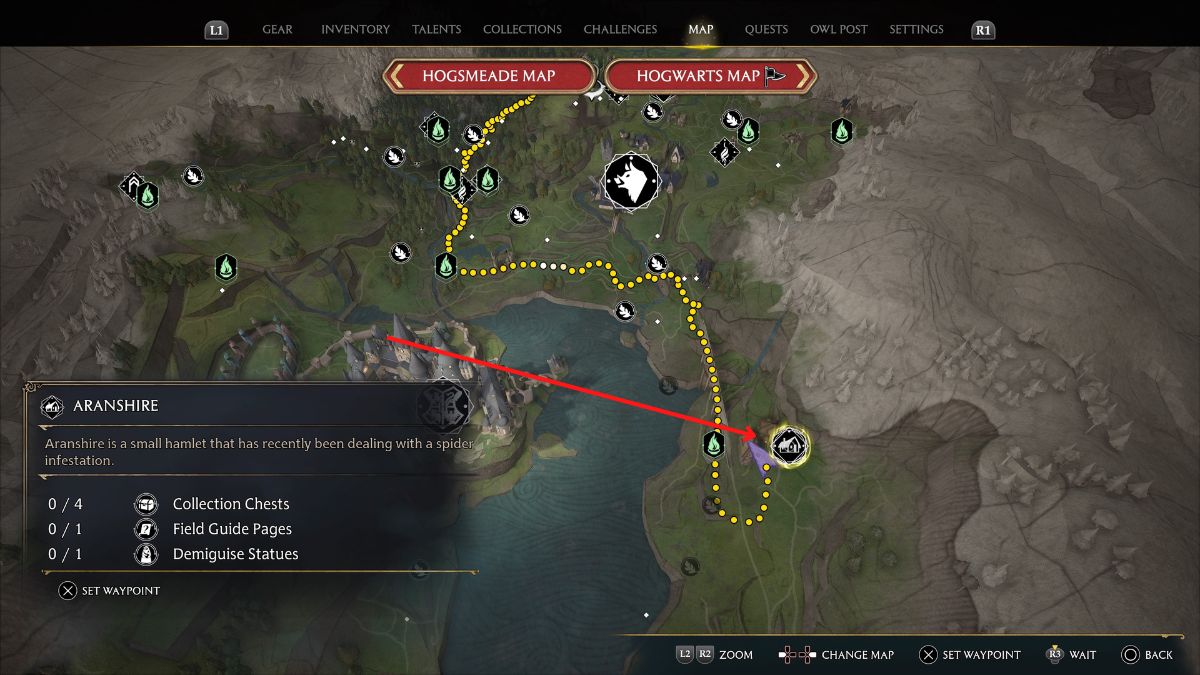 How to complete Absconder Encounter in Hogwarts Legacy - Gamepur