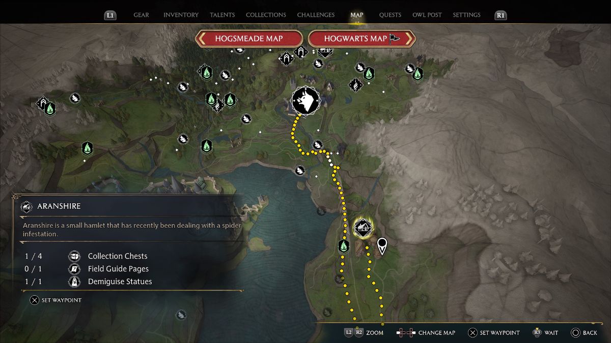 How to complete Tangled Web in Hogwarts Legacy - Gamepur