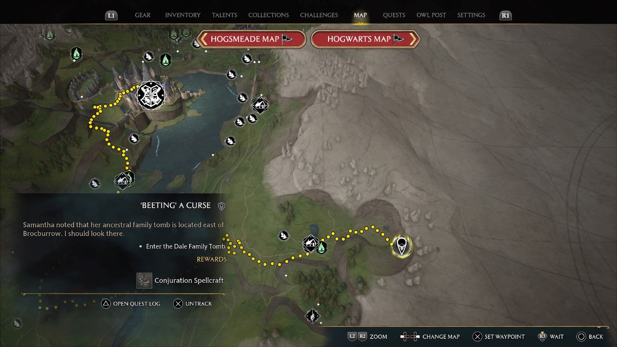 How to complete 'Beeting' a Curse in Hogwarts Legacy - Gamepur